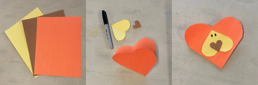 Animal Heart Valentine's Day Card - Play with a Purpose Blog