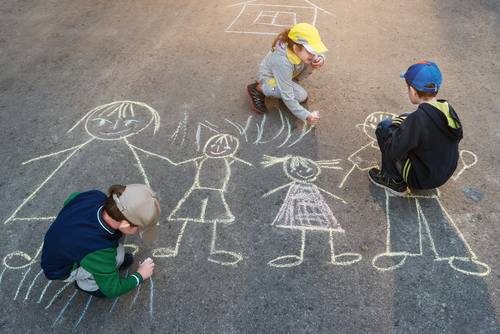 5 Outdoor Activities with Chalk - Play with a Purpose Blog