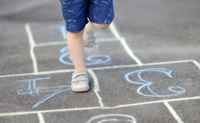 5 Outdoor Activities with Chalk - Play with a Purpose Blog